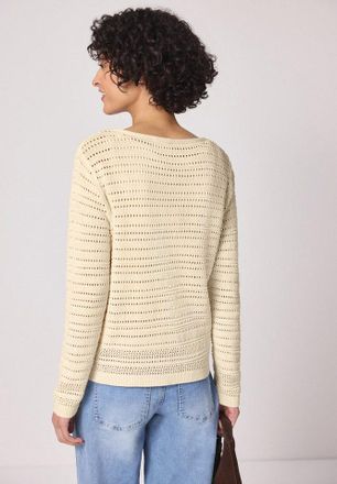 Street One Strickpullover aus reiner Baumwolle