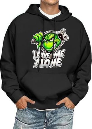 Generic Pull De No&euml;l Grinch Sweats &Agrave; Capuche Homme Sweatshirts Pyjama Costume 2025 Gilet Noel Ensemble Veste Moche Hoodie Sport Deguisement The Survetement Ad