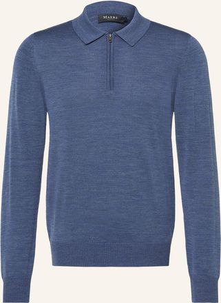 Maerz Maerz Muenchen Pullover Aus Merinowolle blau