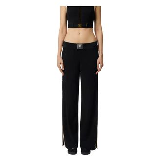 Elisabetta Franchi Damen, Hosen, Schwarzk, SGr&ouml;&szlig;e