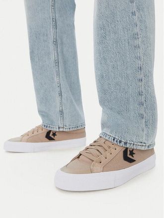 Converse Sneakers aus Stoff Sport Casual A17008C Beige