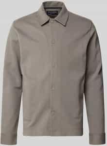 Marc O'Polo Regular Fit Hemdjacke aus Baumwoll-Mix