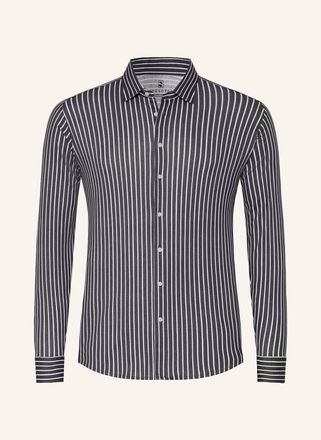 DeSoto Desoto Jerseyhemd Slim Fit grau