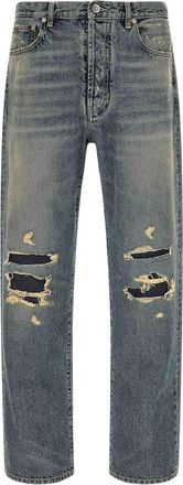 Maison Margiela Straight Leg Jeans - Hellblau