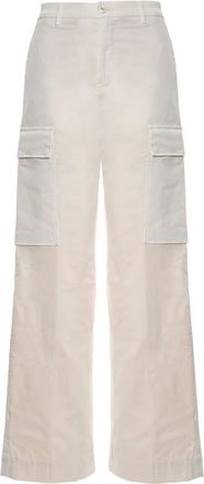 Re-hash Femme, Pantalons, Blanc, Taille: W26 Maya Wide Pantalons
