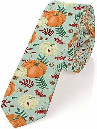 Generic Citrouille Aquarelle Cravate Homme Élégante Cravate Polyvalente Cravates Hommes Pour Célébrations Affaires Mariages