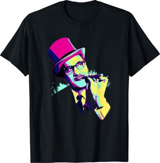 TV Times Groucho Marx 1967 Pop Art stilisiert T-Shirt