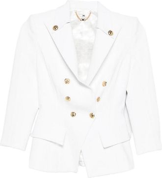 Elisabetta Franchi Blazer - Blanc
