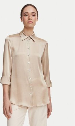 Marella Hemd Alfio 2623116045 Beige Regular Fit