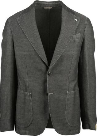 L.B.M. 1911 L.b.m. 1911, Homme, Vestes, Brun, Taille: XL Giacca Stondata