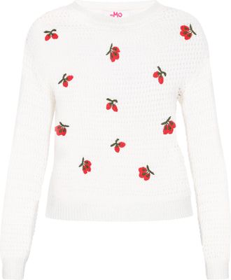 Mymo Pullover Frauen cremefarben