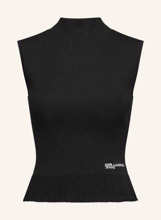 Karl Lagerfeld Karl Lagerfeld Jeans Top schwarz