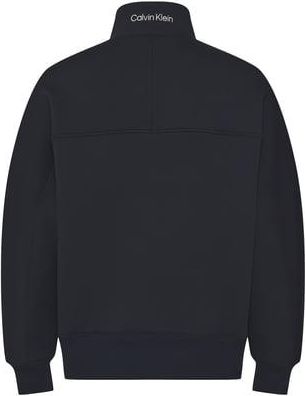 Calvin Klein Sweatshirt Spacer imprim&eacute; &agrave; col zipp&eacute;
