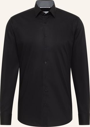Eterna Hemd Slim Fit schwarz