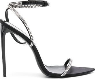 Saint Laurent Georgia Sandalen 110mm - Schwarz