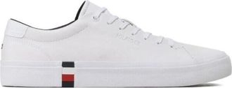 Tommy Hilfiger Homme, Chaussures, Blanc, Taille: 44 EU Elevated Vulc Baskets