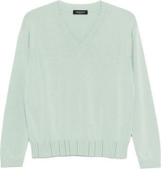 Fabiana Filippi Femme, Pulls, Vert, Taille: 44 FR Pull en V