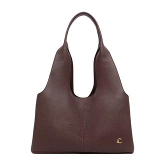 Coccinelle Handtasche genarbtes Leder - - Bags - Damen - Rot - ONE SIZE