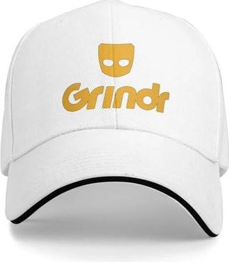 Generic Casquette Homme, Casquette Grindr Mode Casquettes d&eacute;contract&eacute;es Casquettes de Baseball Ajustables Casquette de Baseball Hip Hop &Eacute;t&eacute; Unisex Casquettes 