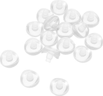 DOITOOL 16 St&uuml;ck Transparente M&ouml;belbeingleiter aus Robustem PVC Weiche Antirutsch Fu&szlig;polster mit Sto&szlig;d&auml;mpfung M&ouml;belbeinschoner f&uuml;r St&uuml;hle und Tische zum Schut