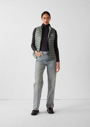 Jott Doudoune l&eacute;g&egrave;re sans manches Vert sauge Seda - Taille XS