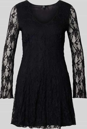 Only Mini-Spitzenkleid mit V-Ausschnitt Modell ALBA