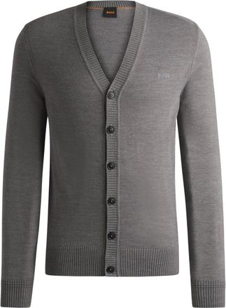 HUGO BOSS Avac_CD Cardigan - - Knitwear - Herren - Grau - S