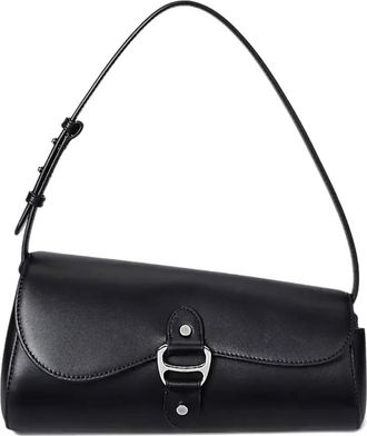 Lauren Ralph Lauren medium Tasha buckle-fastening shoulder bag - Schwarz