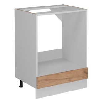 Vicco Meuble pour four R-Line, Ch&ecirc;ne de force dor&eacute;, 60cm sans PT, Vicco