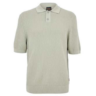 HUGO BOSS Poloshirt f&uuml;r Herren, Mit Kragen (Gr&uuml;n)
