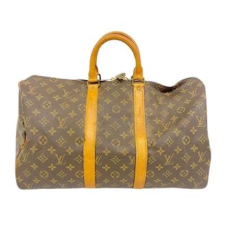 Louis Vuitton unisex, Pre-owned, Brun, Taille: ONE Size Pre-owned Keepall 45 Boston Bag