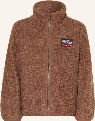 s.Oliver S.Oliver Red Teddyfell-Jacke braun