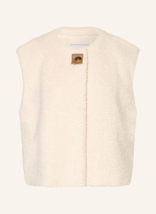 Neo Noir Neo Noir Teddyfell-Weste Anjanna beige