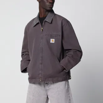 Carhartt Work in Progress Detroit Shale/Stone Jacke aus Canvas