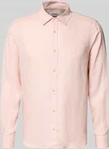 s.Oliver Red Label Regular Fit Freizeithemd aus reinem Leinen