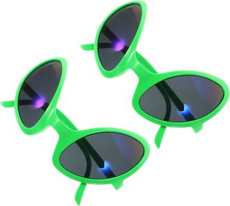 Luxshiny 2 St&uuml;ck Sonnenbrillen Exzentrische Brille f&uuml;r Cosplay Partys und Halloween Lustige Accessoires mit Gro&szlig;en Augen f&uuml;r Unvergessliche