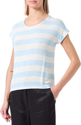 Vero Moda Vmwide Stripe Sl Top Ga JRS Noos