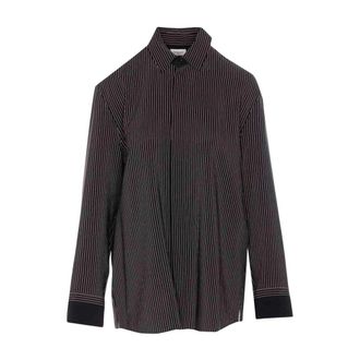 Saint Laurent Damen, Blusen & Hemden, Schwarzk, LGr&ouml;&szlig;e