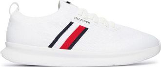 Tommy Hilfiger Sneakers Lightweight Knitted Runner FM0FM05756 Wei&szlig;