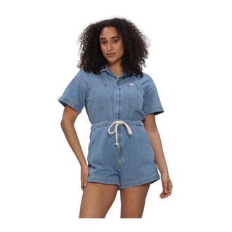 Lee Damen, Jumpsuits & Playsuits, Blau, MGr&ouml;&szlig;e