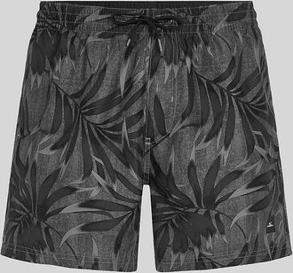 O'Neill Cali Floral 16 Boardshorts black dipped leaves