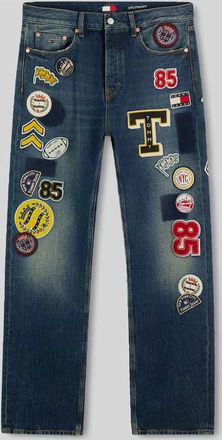 Tommy Jeans Straight Fit Jeans mit auff&auml;lligen Patches