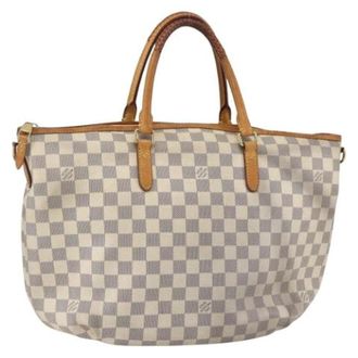 Louis Vuitton Sac &agrave; main en toile Pre-owned - Femme - Pre-owned - Blanc - Taille: ONE Size