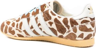 adidas Animal-Print Fabric Sneakers - Brown