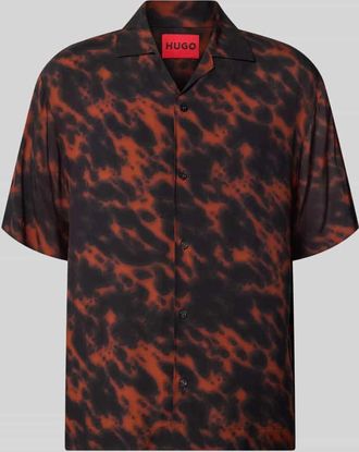 HUGO BOSS Relaxed Fit Freizeithemd aus reiner Viskose Modell ESPINO