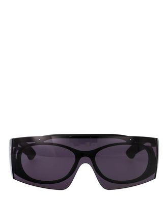 Alexander McQueen Sonnenbrille - Schwarz