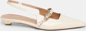 Dorothee Schumacher Flache Slingback-Pumps mit Signature D-Rings