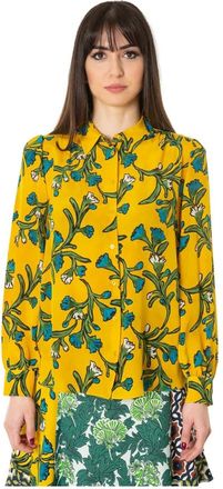 Max Mara Chemise Epopea - Femme - Blouses et Chemises - Jaune - Taille: 40 FR