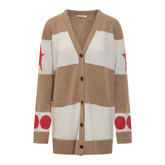 Max Mara Femme, Pulls, Multicolore, Taille: 38 FR V-neck Cardigan