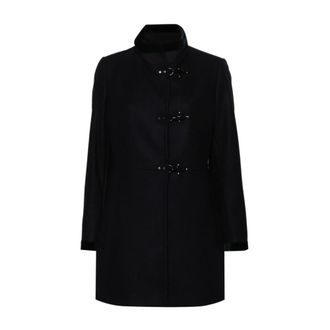 Fay Virginia 3 Haken Mantel - - Coats - Damen - Schwarzk - M